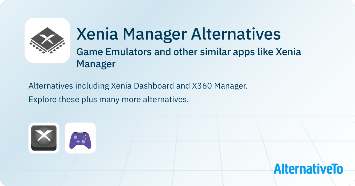 Xenia Manager Alternatives: Top 2 Game Emulators & Similar Apps ...