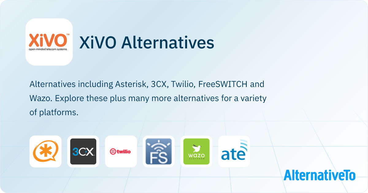 XiVO Alternatives - Explore Similar Software | AlternativeTo