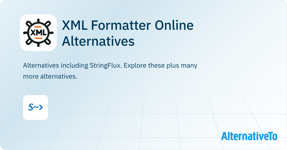 XML Formatter Online Alternatives - Explore Similar Sites & Apps ...