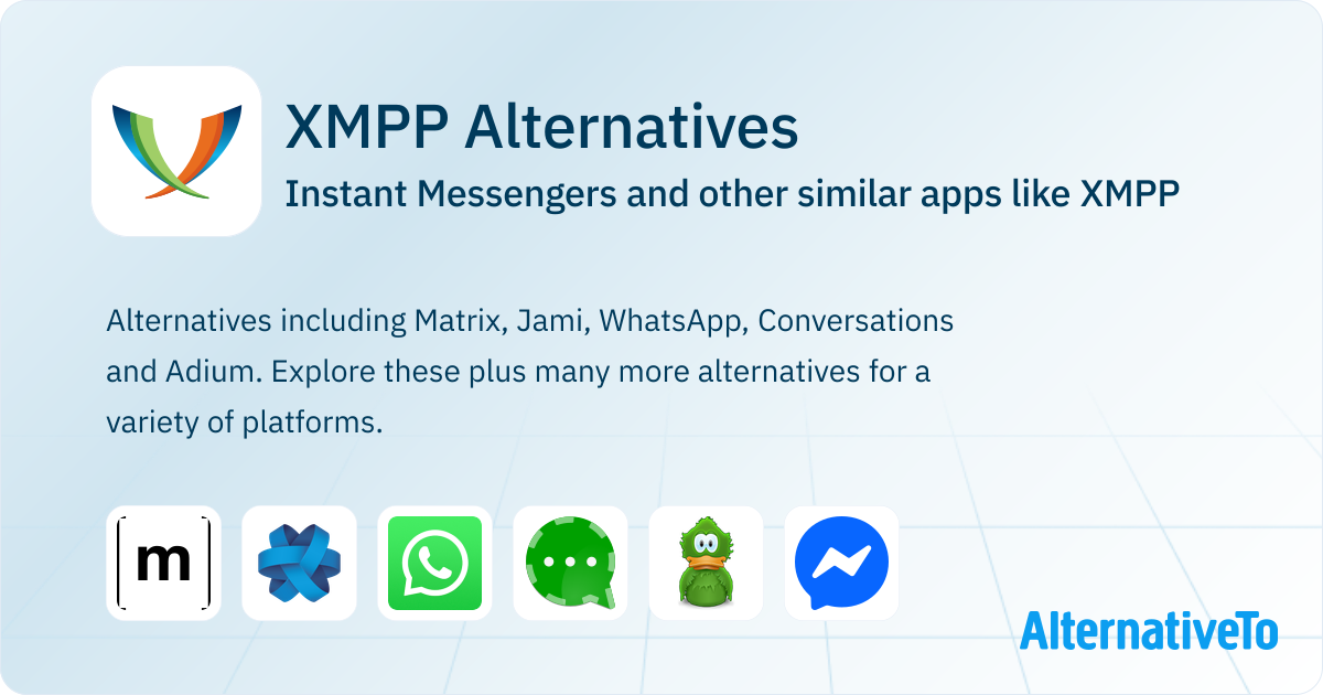 XMPP Alternatives: Top 12 Instant Messengers & Similar Apps | AlternativeTo