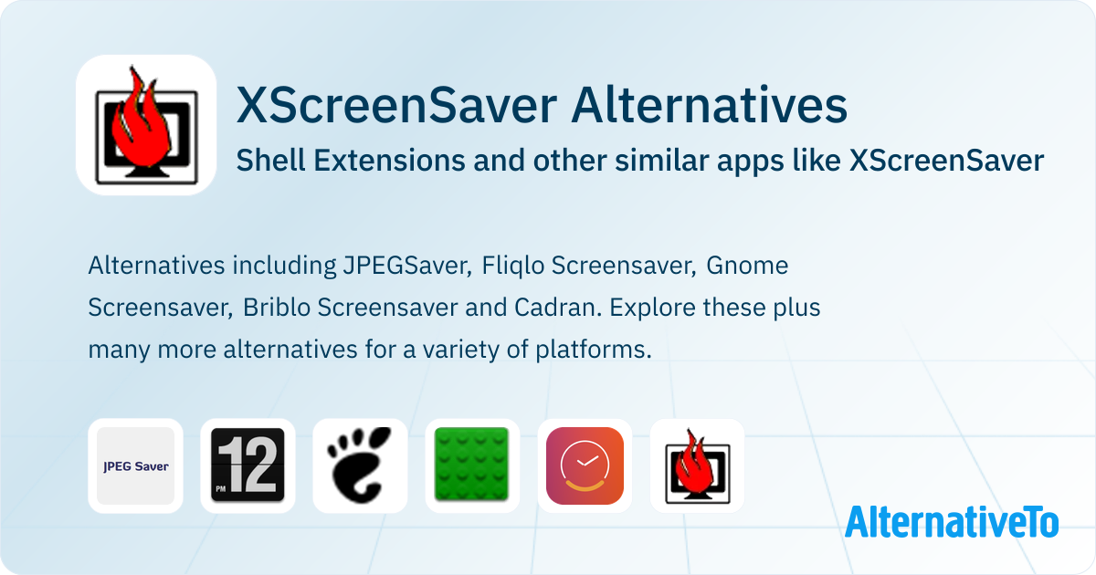 XScreenSaver Alternatives: Top 12 Shell Extensions & Similar Apps ...