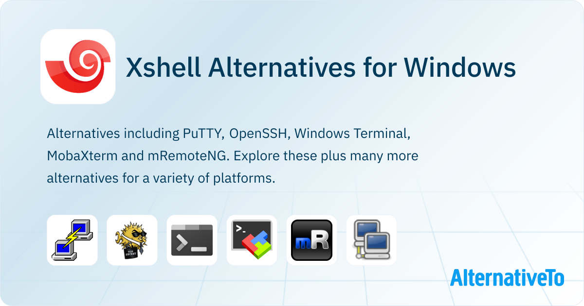 Xshell Alternatives for Windows: Top 12 Terminal Emulators & SSH ...