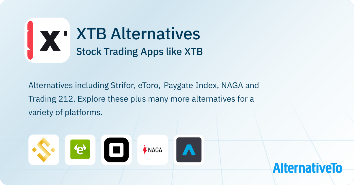 XTB Alternatives: Top 5 Stock Trading & Similar Apps | AlternativeTo