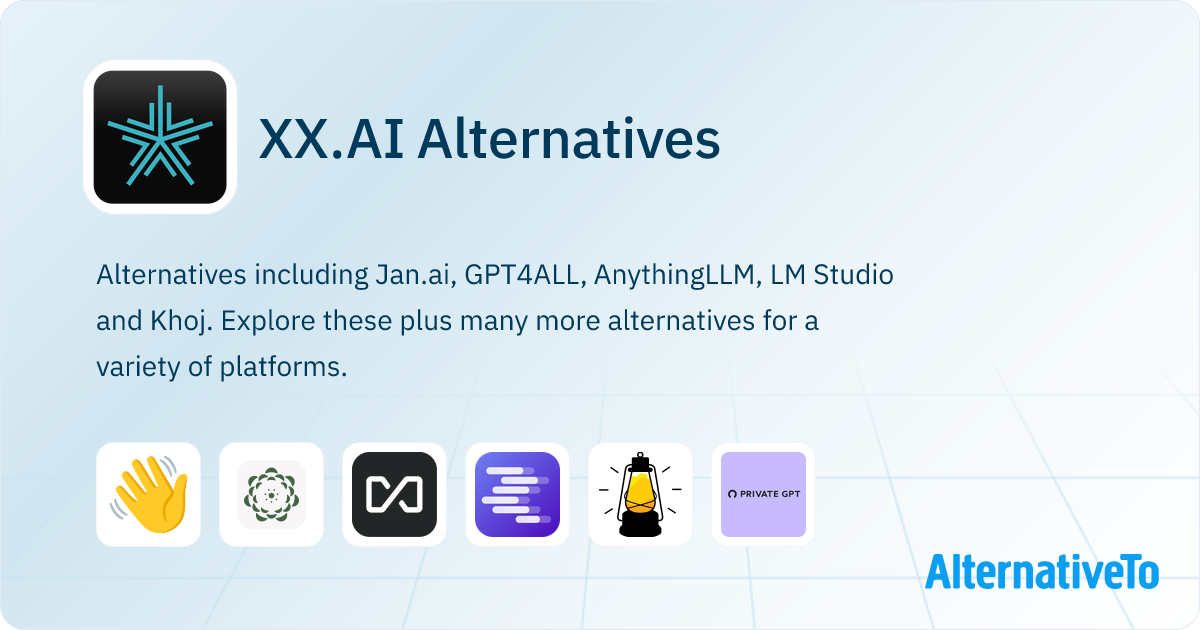 XX.AI Alternatives - Explore Similar Software | AlternativeTo