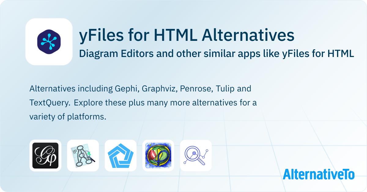 yFiles for HTML Alternatives: Top 5 Diagram Editors & Similar Apps ...