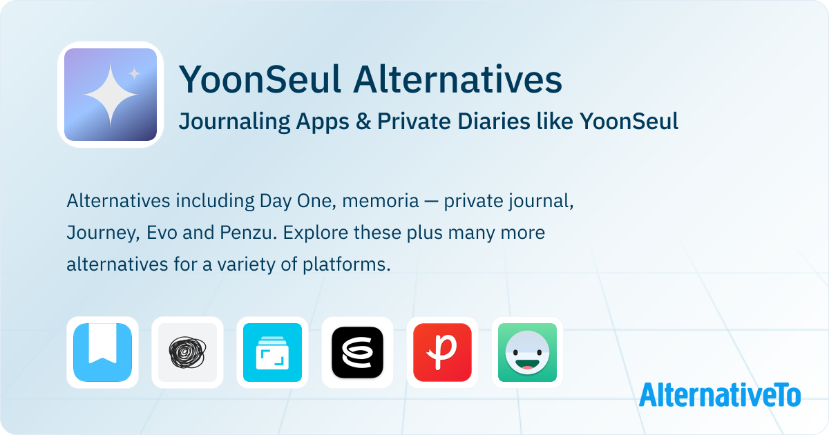 YoonSeul Alternatives: Top 12 Journaling Apps | AlternativeTo