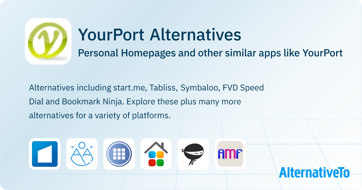 YourPort Alternatives: Top 12 Personal Homepages & Similar Websites ...