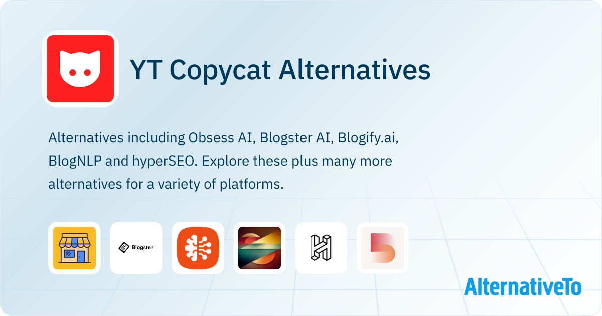 YT Copycat Alternatives - Explore Similar Sites & Apps | AlternativeTo