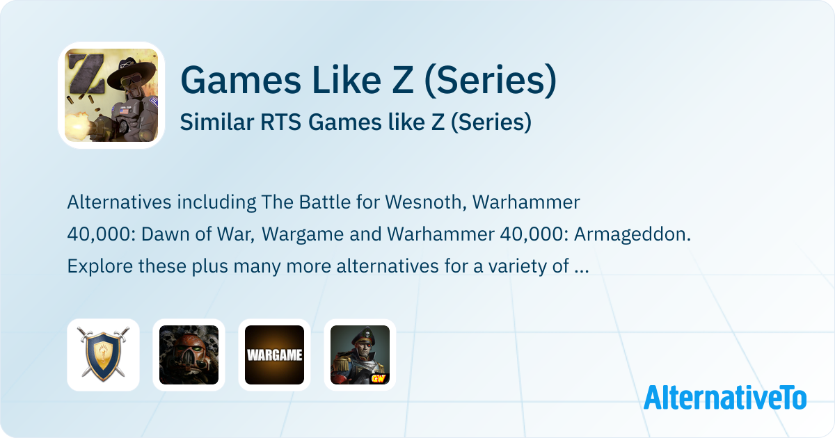 Games Like Z (Series): Similar RTS Games | AlternativeTo