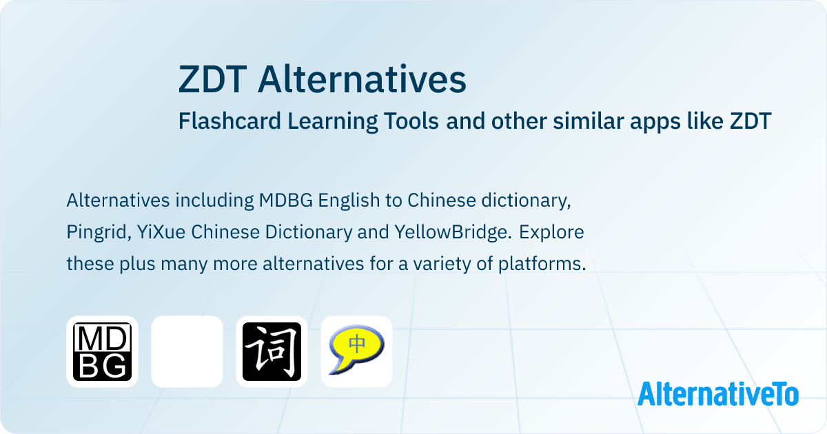 ZDT Alternatives: Top 4 Flashcard Learning Tools & Similar Apps ...