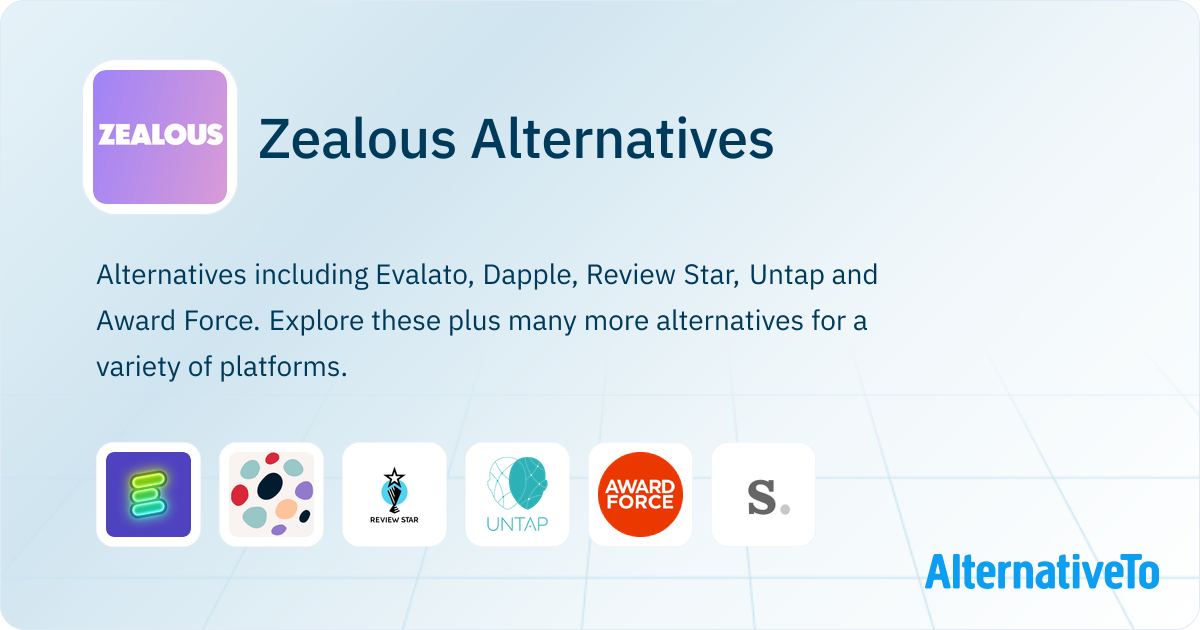 Zealous Alternatives - Explore Similar Sites & Apps | AlternativeTo