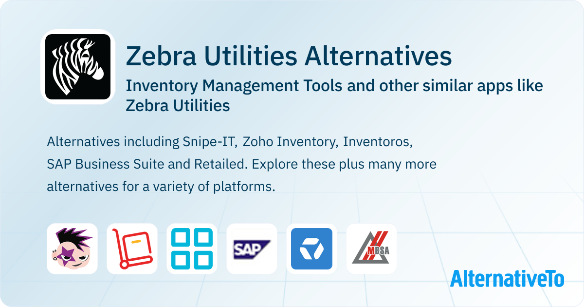 Zebra Utilities Alternatives: Top 17 Inventory Management Tools ...
