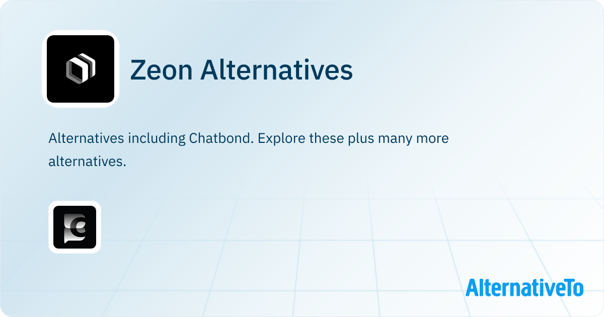 Zeon Alternatives - Explore Similar Sites & Apps | AlternativeTo