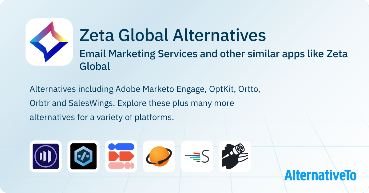 Zeta Global Alternatives: Top 10 Email Marketing Services & Similar ...