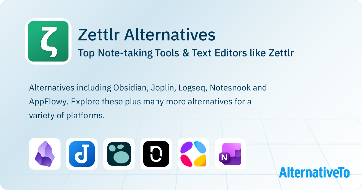 Great Zettlr Alternatives: Top Note-taking Tools & Text Editors in 2026 ...