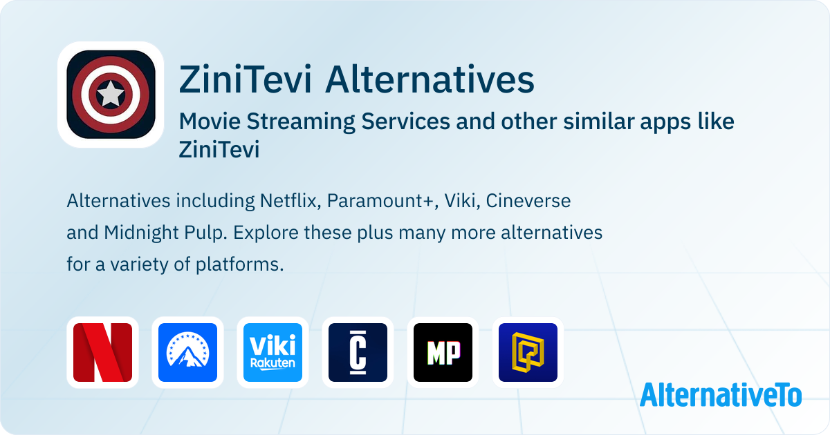 ZiniTevi Alternatives: Top 17 Movie Streaming Services & Similar Apps ...