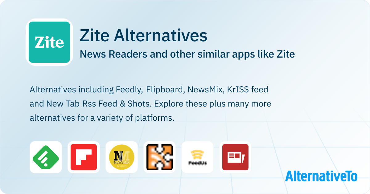 Zite Alternatives: Top 15 News Readers & Similar Apps | AlternativeTo