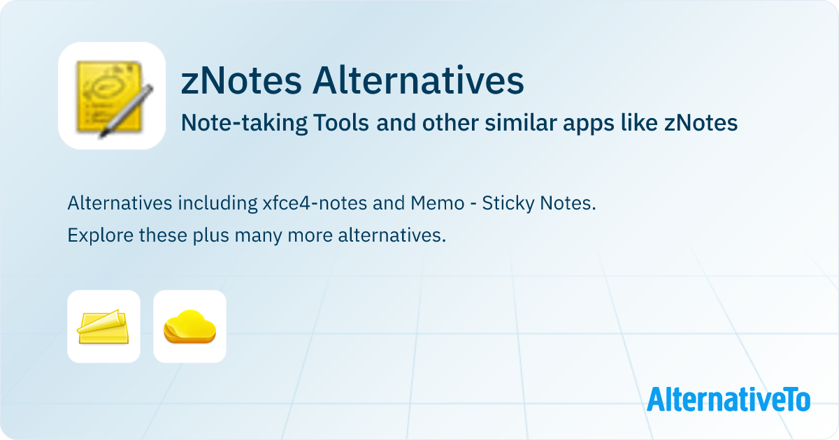 zNotes Alternatives: Top 2 Note-taking Tools & Similar Apps | AlternativeTo