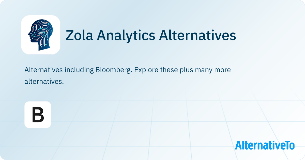 Zola Analytics Alternatives - Explore Similar Sites & Apps | AlternativeTo