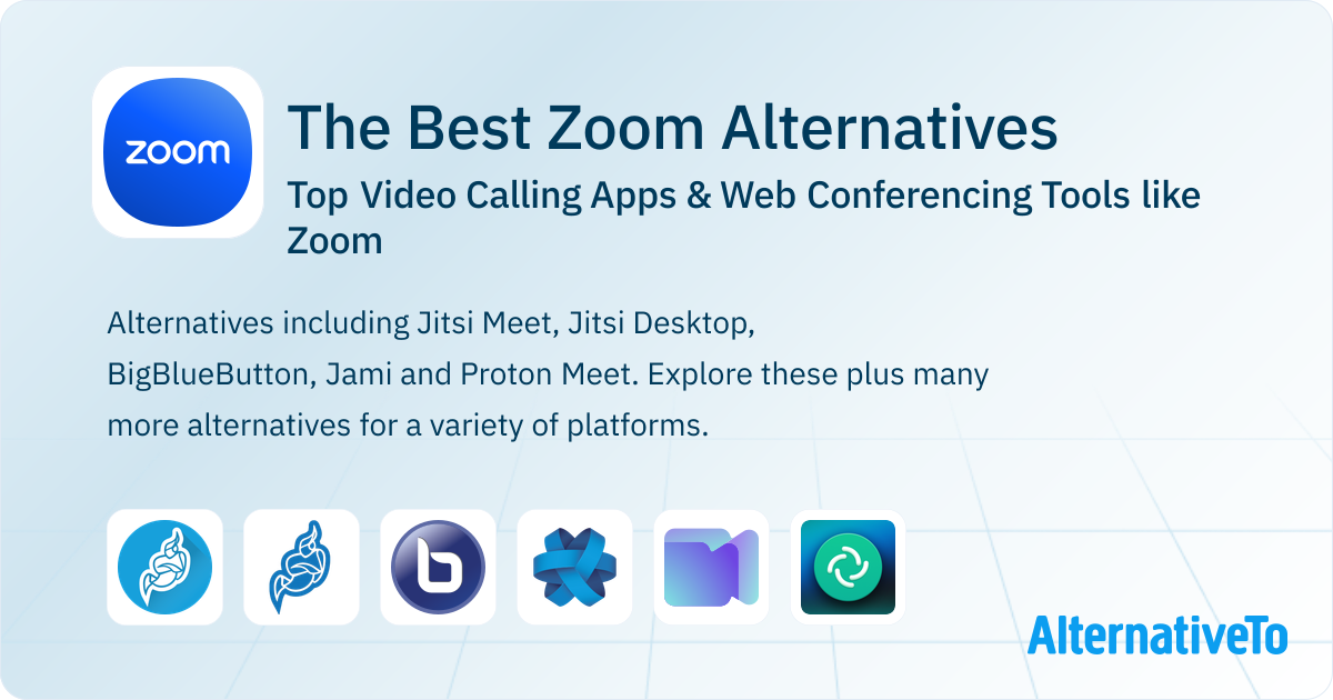 Best Zoom Alternatives: Top Video Calling Apps in 2025 | AlternativeTo
