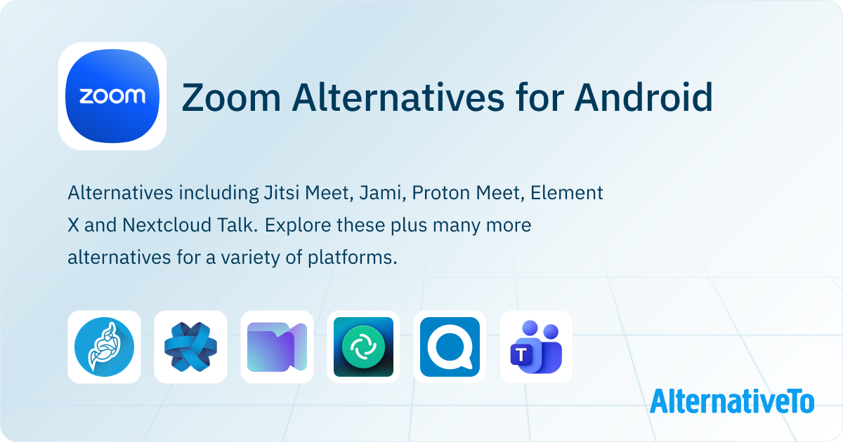 Zoom Alternatives for Android: Top 12 Video Calling Apps | AlternativeTo