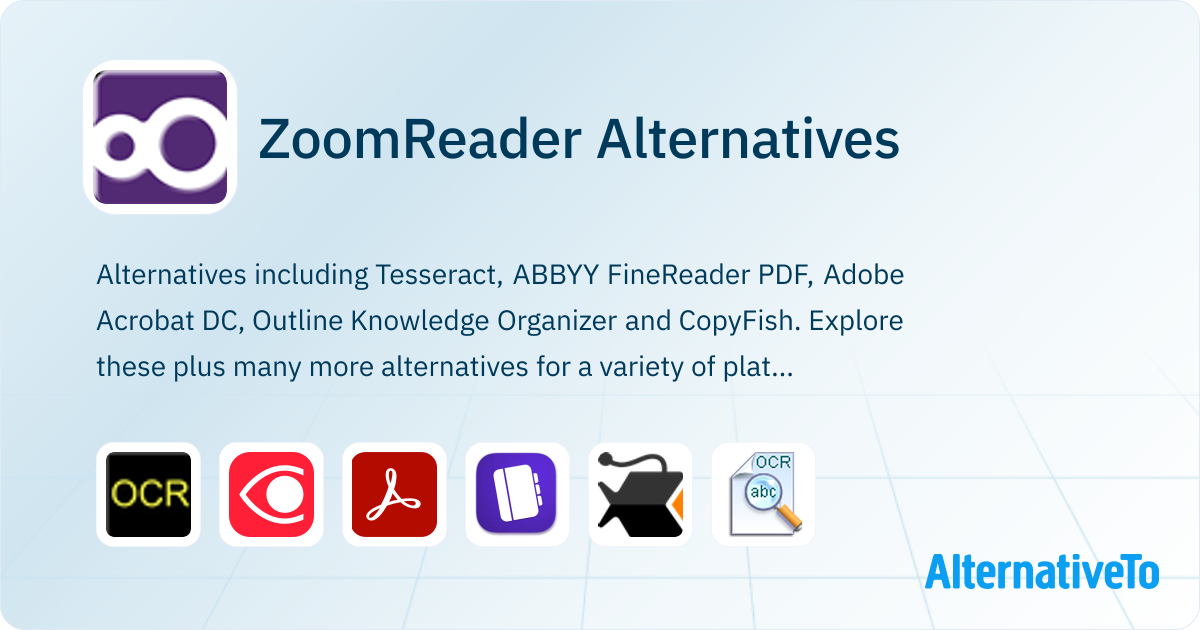 ZoomReader Alternatives and Similar Apps | AlternativeTo