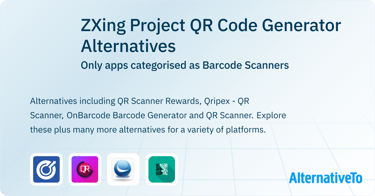 ZXing Project QR Code Generator Alternatives: Top 4 Barcode Scanners ...