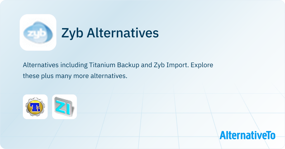 Zyb Alternatives - Explore Similar Apps | AlternativeTo